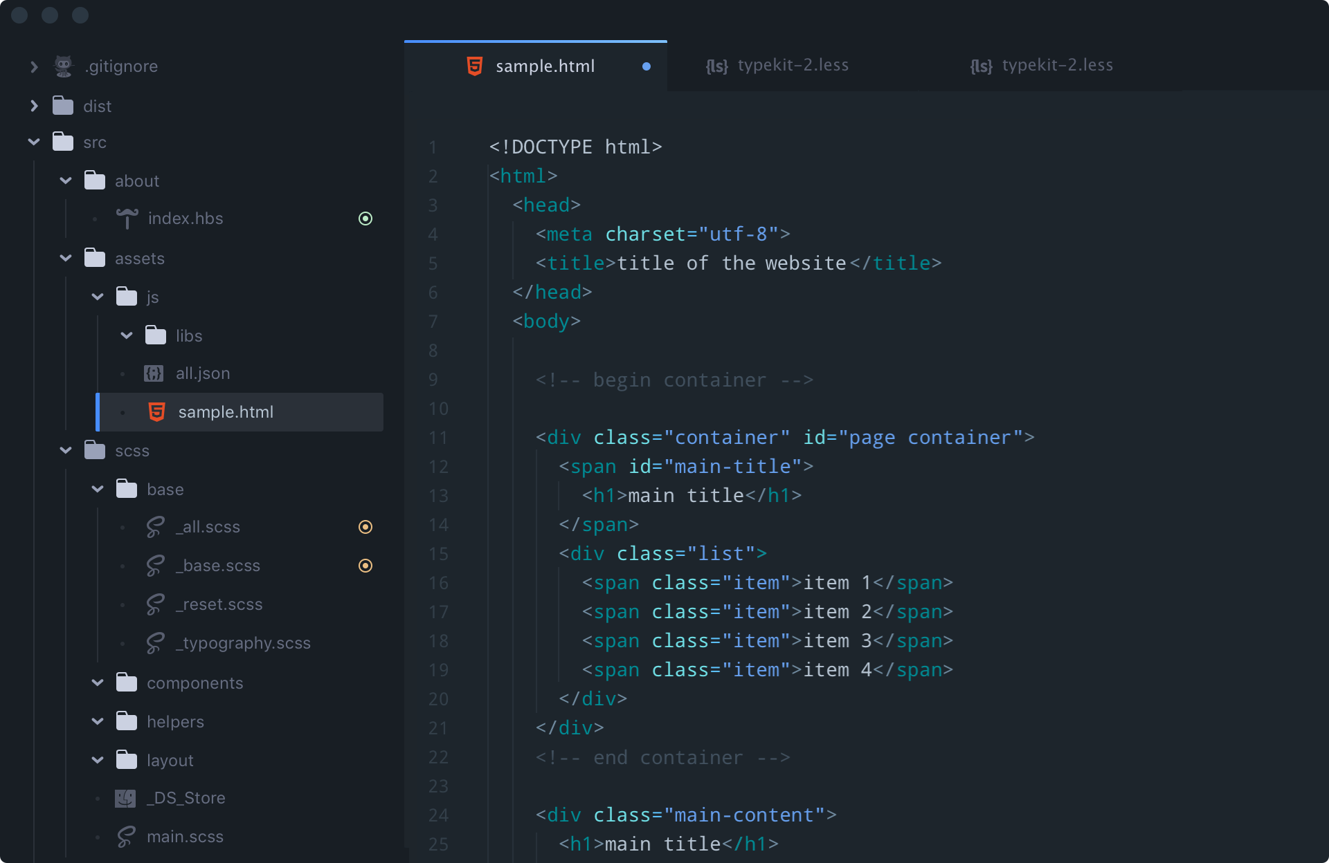 City Lights — A suite of beautiful matte dark themed goodies